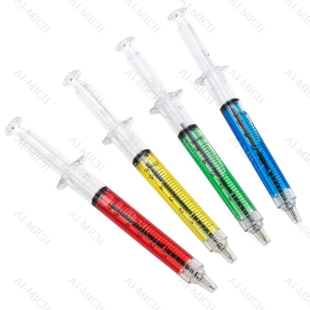 AI-MICH Promotional Novelty Syringe Pen Gifts Customized logo Hospital ...