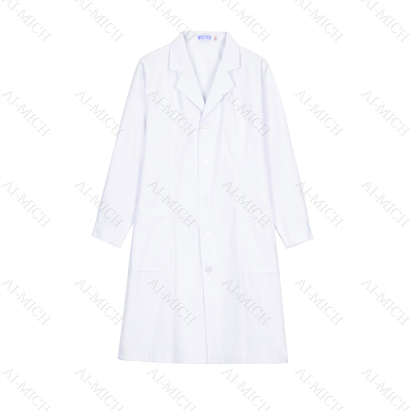 AI-MICH Suit Collar White Coat Smock Cosmetic Surgery Wholesale ...